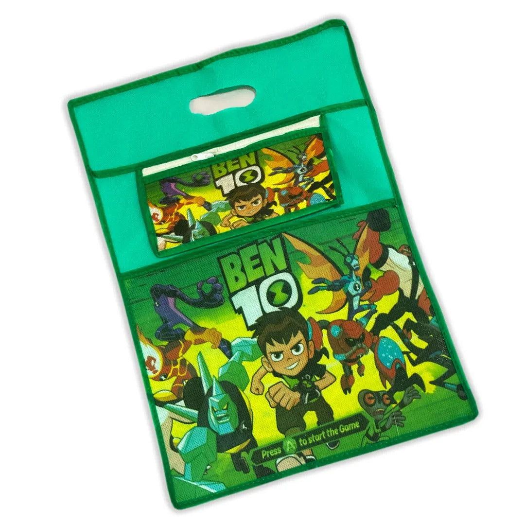 Multiple Prints Non Woven Fabric Clipboard And Stationary Bag For Kids ...